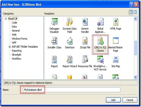 Explore .NET with Vikram Pendse: Silverlight 2 Grid : LINQ to SQL + WebService